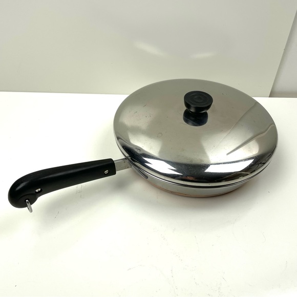 Revere Ware | Kitchen | Revere Ware Inch Copper Clad Fry Pan | Poshmark